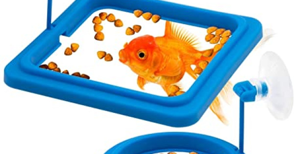 Aquarium Fish Tank Floating Fish Feeding Ring with Suction ...