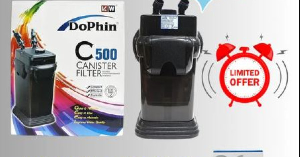 Dophin C 500 Canister FilterAQUARIUM ACCESSORIES