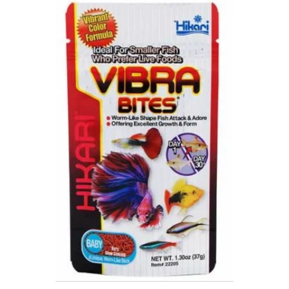 Hikari Vibra Bites - Baby 37 gmsFresh Water & Marine
