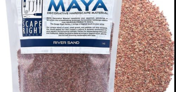 MAYA RIVER SAND RED - Decorative Material for AquariumsAQUARIUM ...