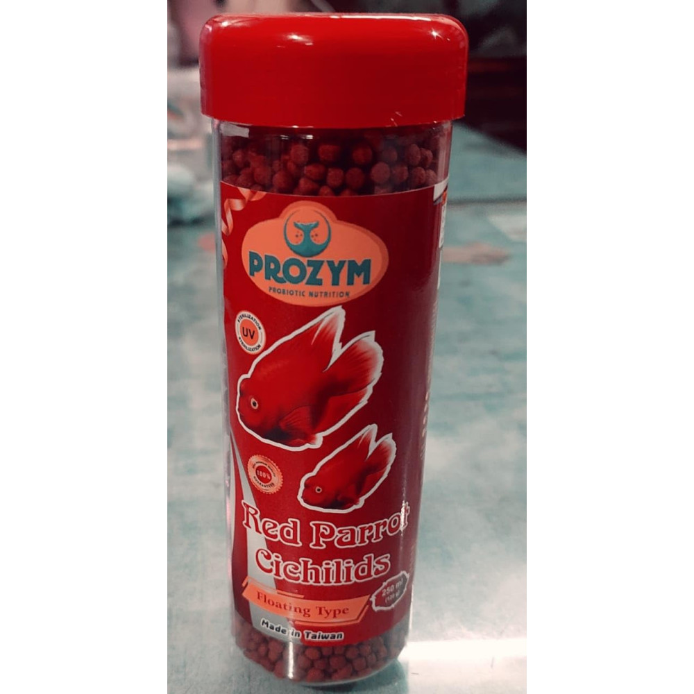 PROZYM Red Parrot Cichilids 110 gFresh Water & Marine