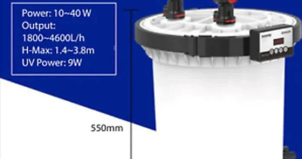 SunSun HW 5000 Aquarium Fish Tank Canister Filter with UV ...