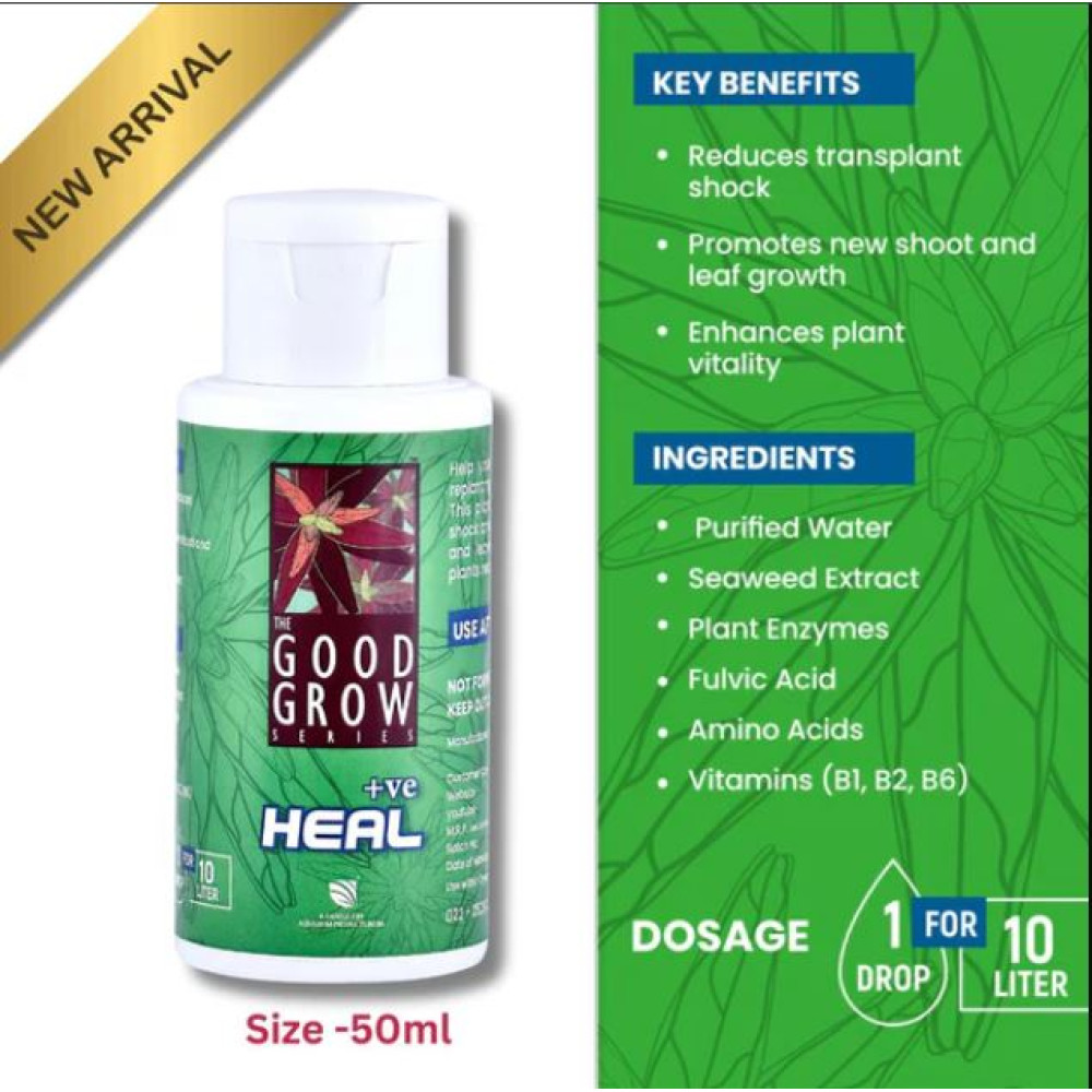 The Good Grow Series HEAL 50ml – Boost Plant RecoveryFertilizer ...