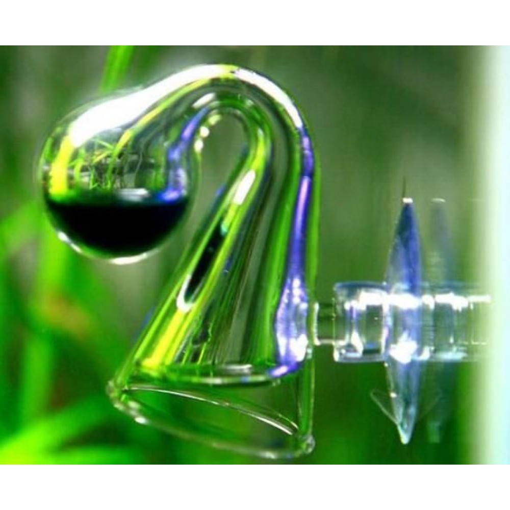 Aquarium CO2 Glass Drop Checker 15ml Test Liquid Co2 Indicator ...
